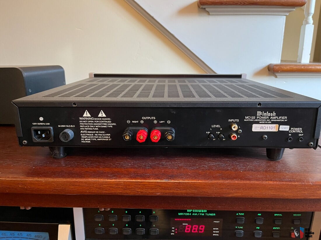 McIntosh MC 122 amplifier - MC122 Photo #4339037 - US Audio Mart