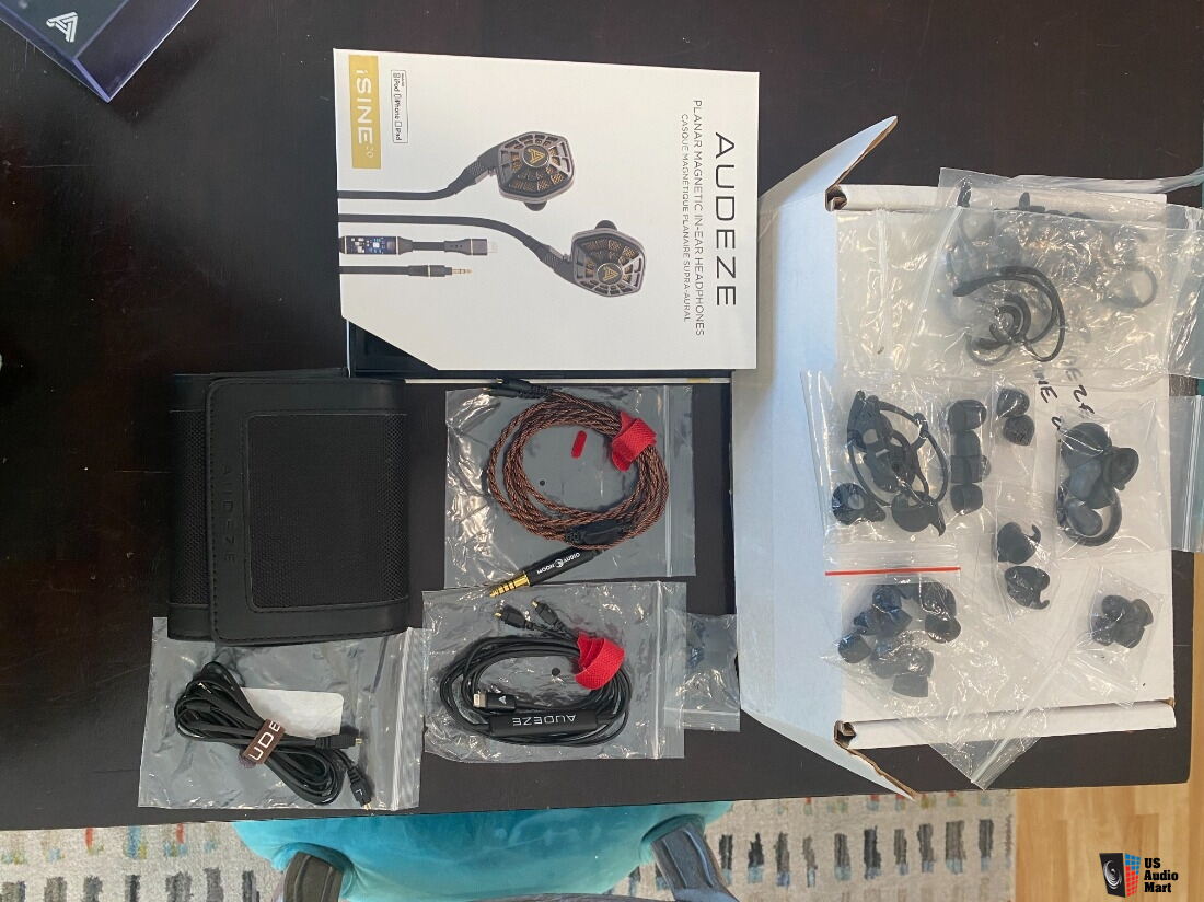Audeze Isine 20(with cipher cable and moon audio bronze 4.4 balanced ...