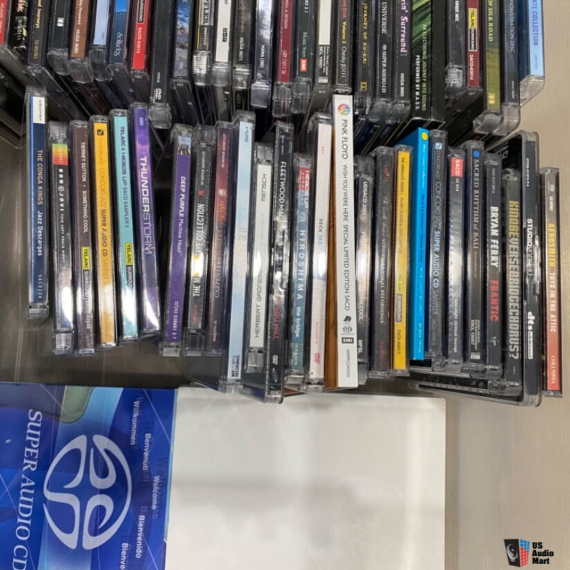 Large Audiophile SACD DVD AUDIO Collection - RARE, OUT OF PRINT Highly ...