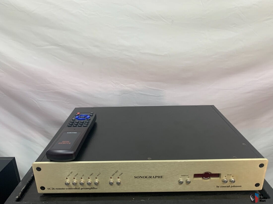 Conrad Johnson Sonographe Stereo Preamplifier Photo #4341246 - UK Audio ...