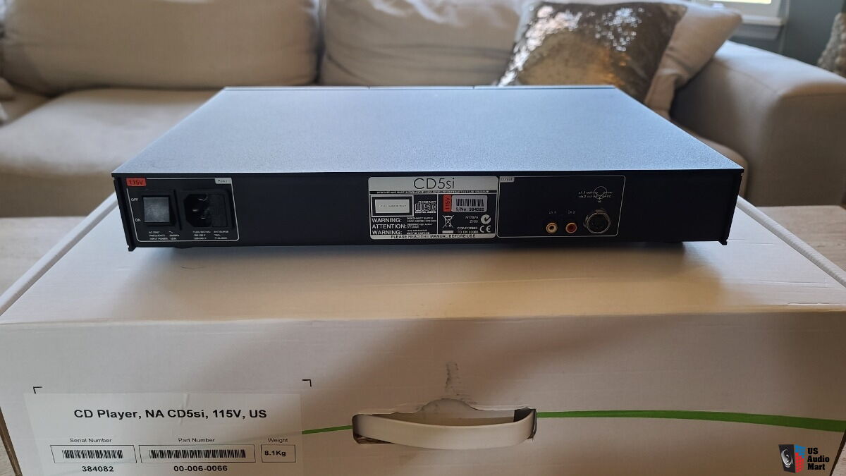 Naim Audio CD5si CD Player Mint w/ OEM Packaging, Low Hours Photo ...