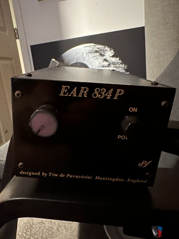 EAR 834 PHONO Preamp Great Condition BLACK For Sale - US Audio Mart