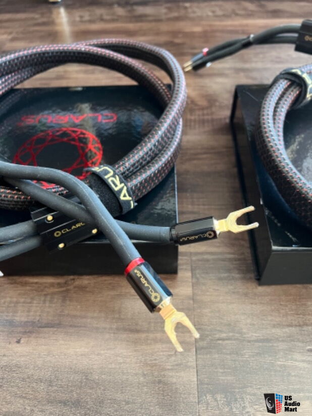 Clarus Crimson Speaker Cables. 6ft Photo #4342020 - US Audio Mart
