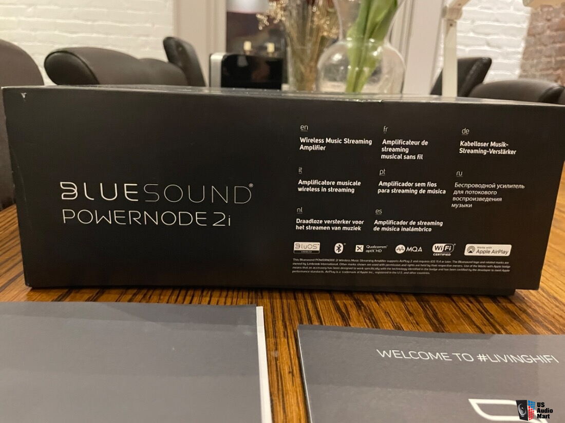 Bluesound Powernode 2i (with HDMI/ARC input) For Sale - US Audio Mart