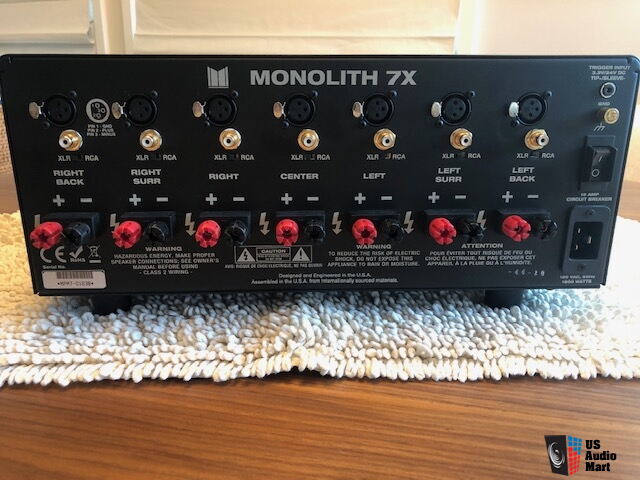 Monoprice Monolith 7x - 7 Channels x 200wpc Class A/B Photo #4342811 ...