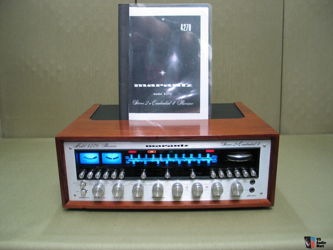 Marantz 4270 Stereo 2+ Quadradial 4 Receiver ( Pro Restored New Leds ...