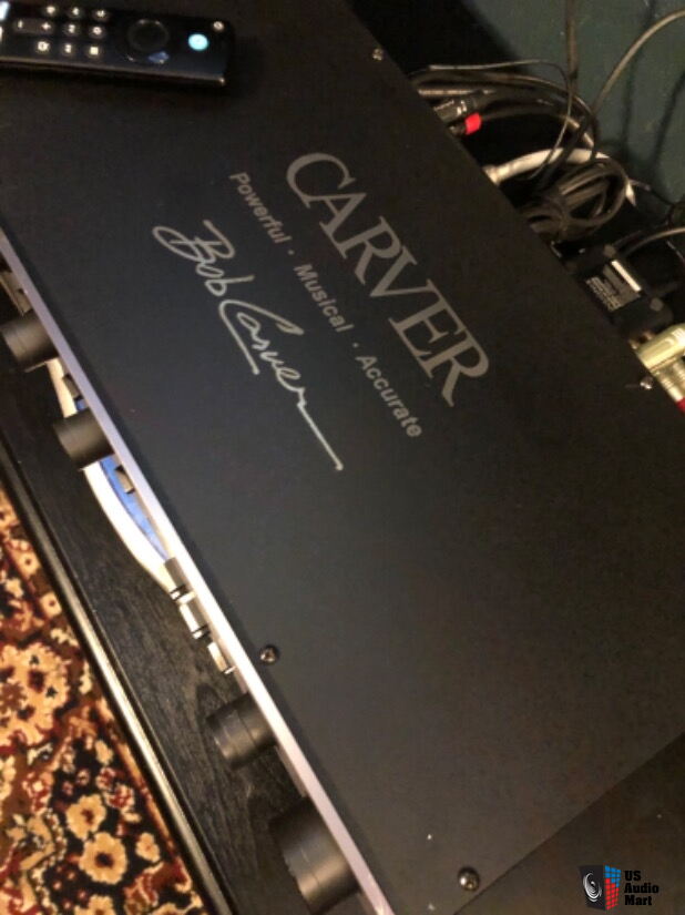 Carver C1 restored at Bob Carvers new center For Sale - US Audio Mart
