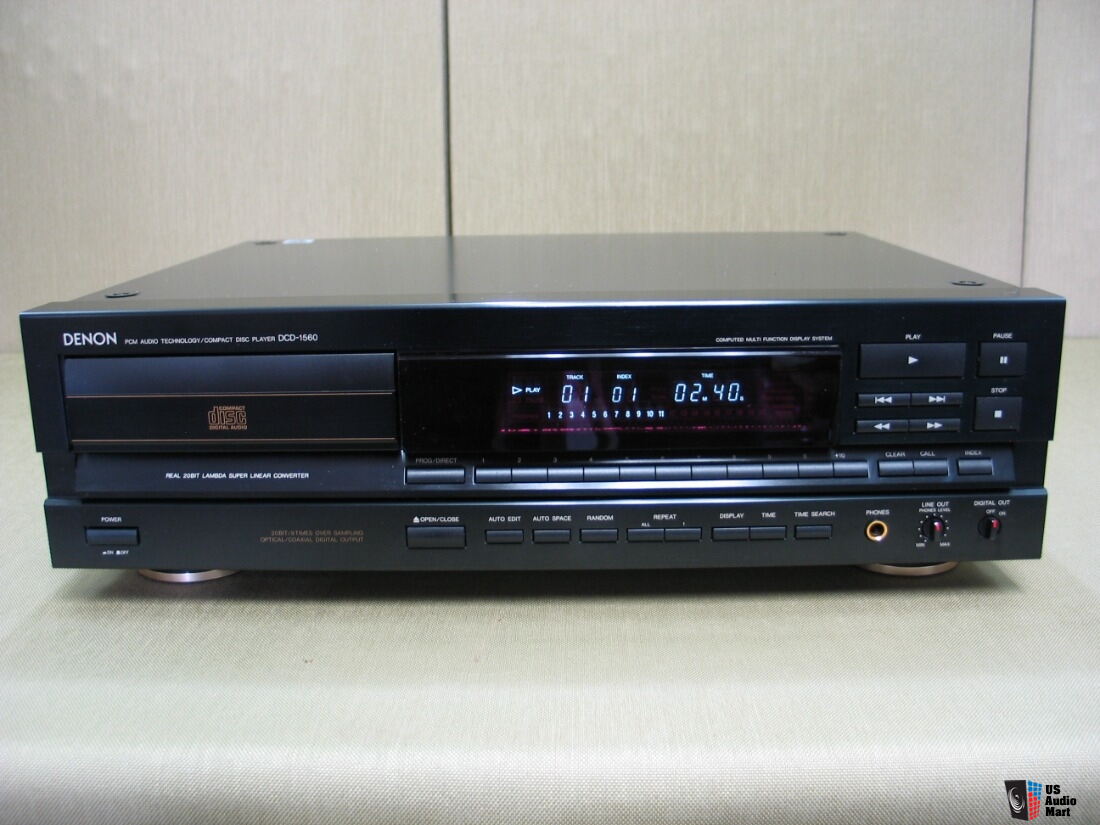 Denon DCD-1560 Vintage Audiophile Stereo Compact Disc Player (1990-93 ...