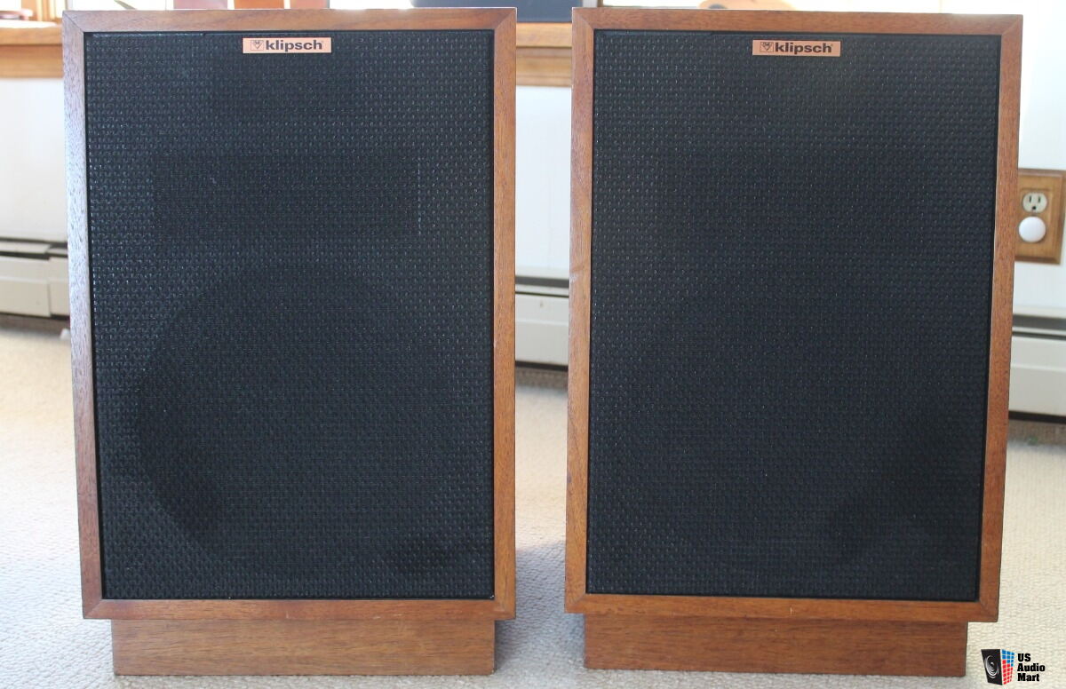 Klipsch Heresy II speakers in walnut - Crites x-overs - Local p/up only ...