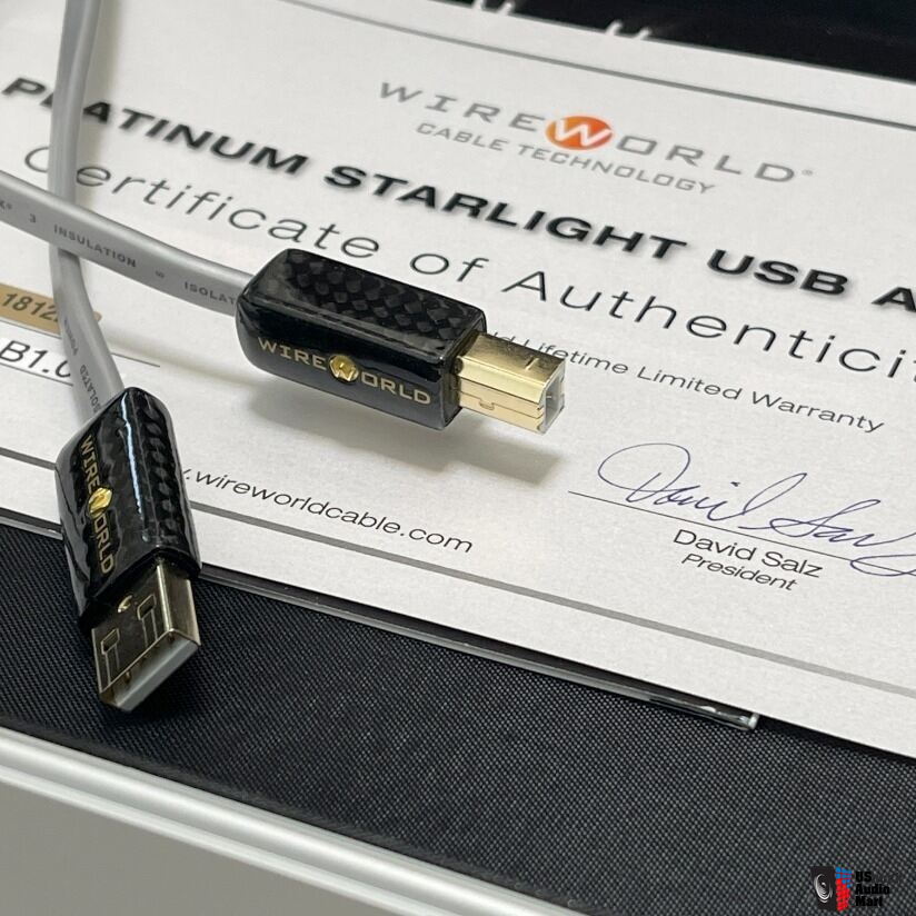 Wireworld Platinum Starlight 8 USB cable Photo #4347584 - US Audio Mart