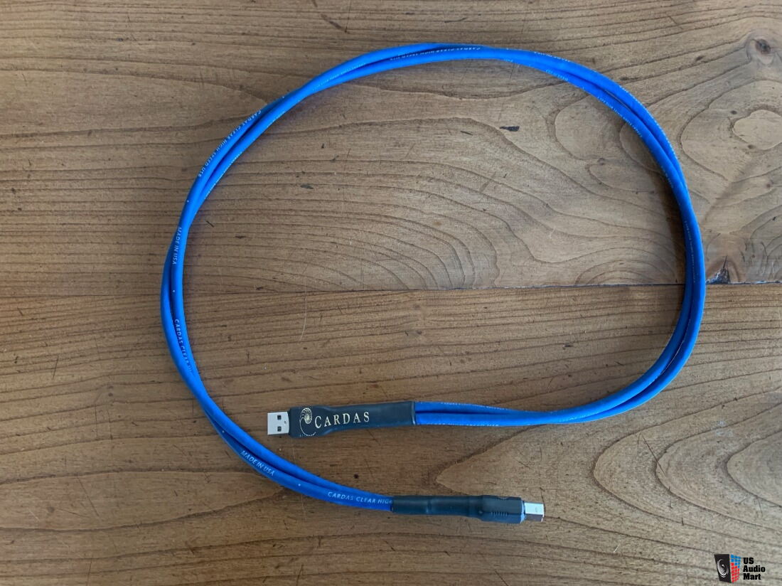 Cardas Clear High Speed USB Cable A-B 1 Meter Photo #4348379 - US Audio ...
