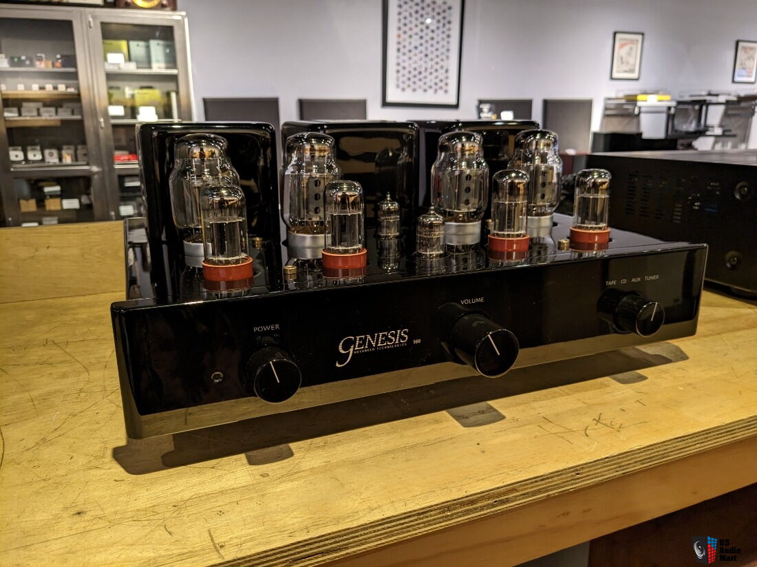 Genesis I60 Tube Integrated Amplifier w/ Box - New Input & Output Tubes ...
