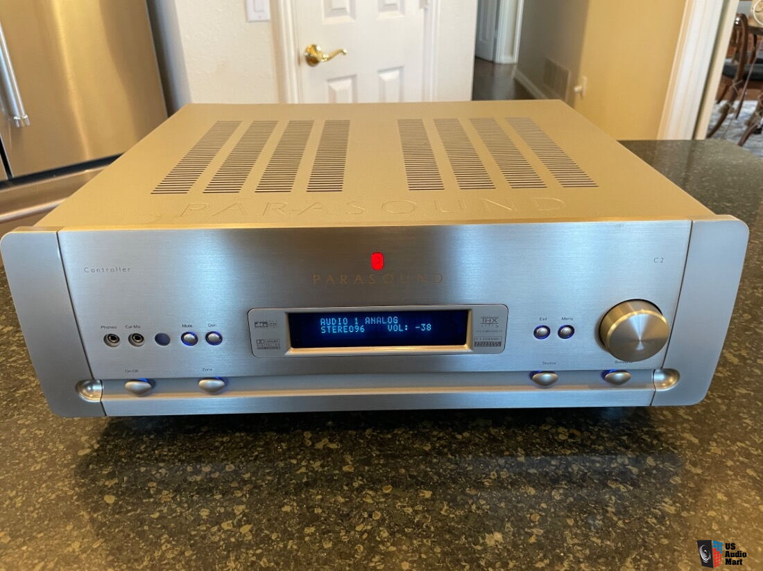 Parasound HALO C2 Stereo Controller/Preamp with OEM Accessories ...