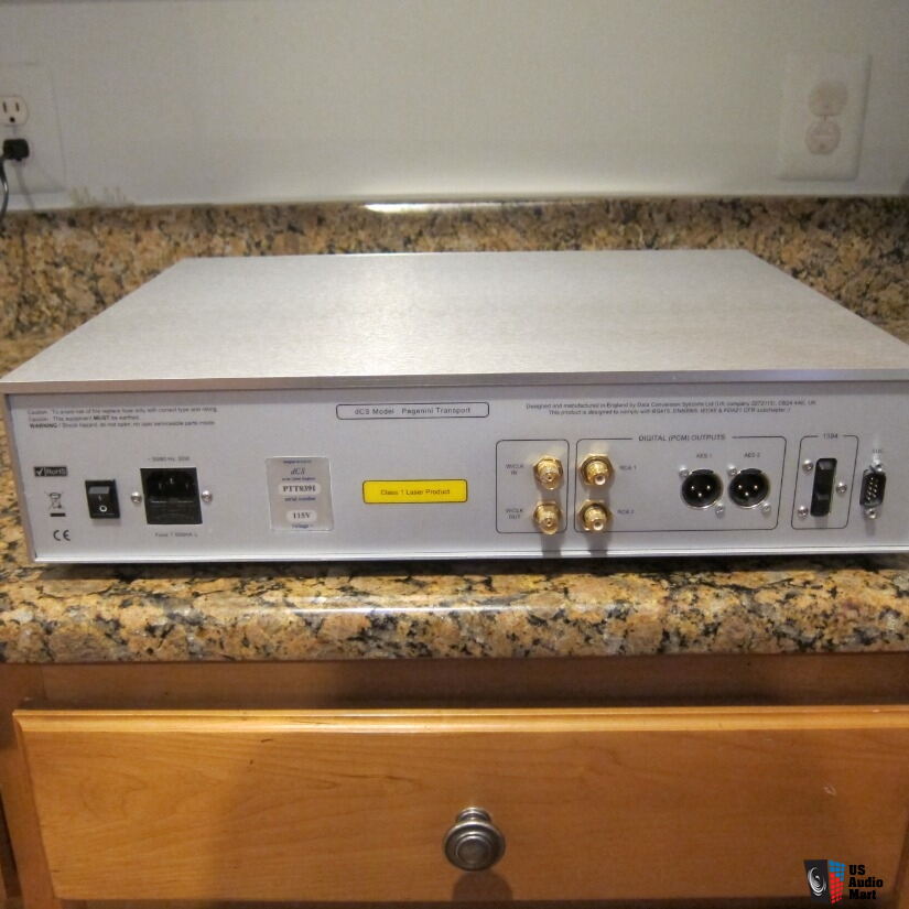 dCS Paganini 4 box Silver Stack - CD/SACD Transport, DAC, Upsampler ...