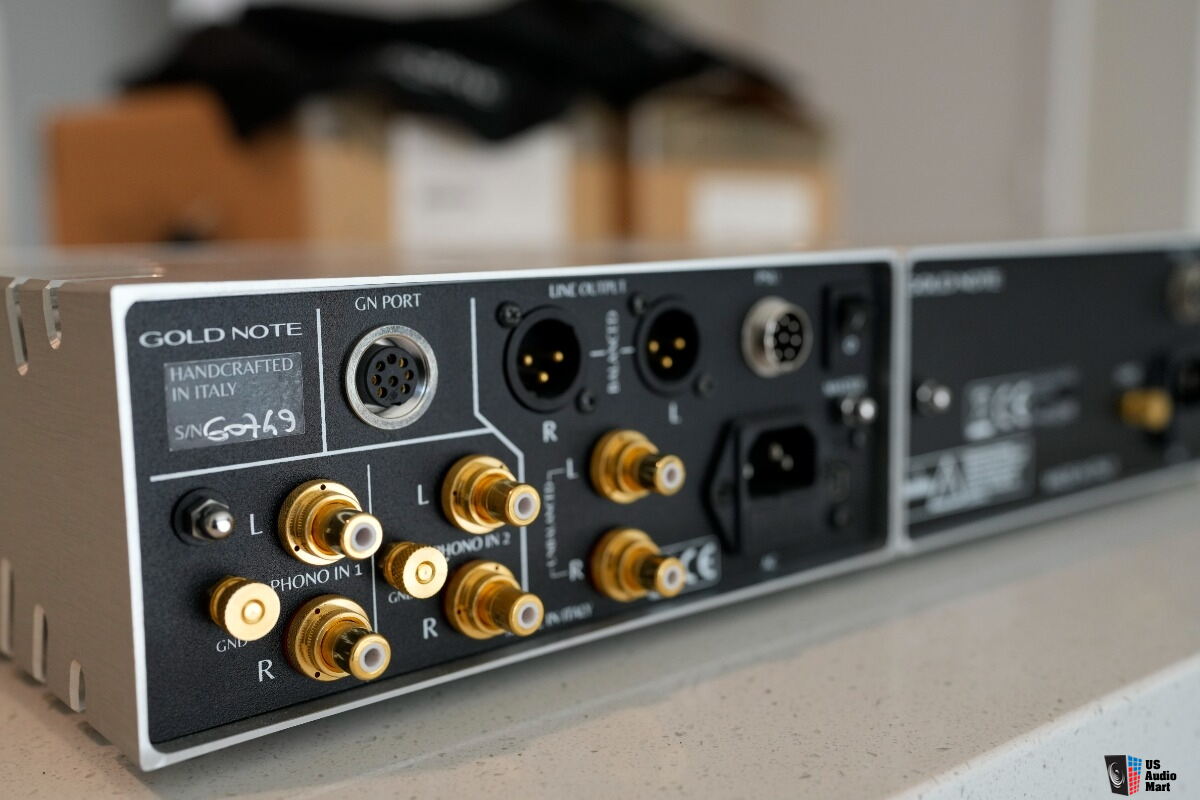 Gold Note PS-10 Phono Preamp + PSU-10 Power Supply Photo #4353531 - US ...