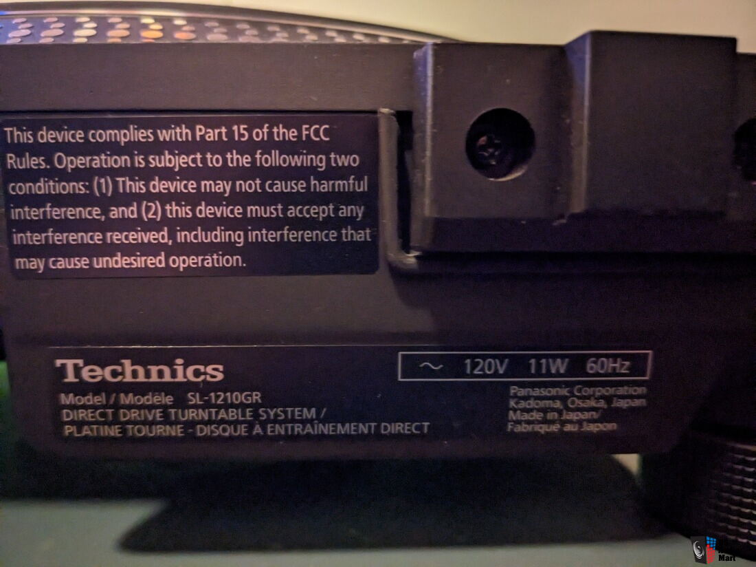 Technics SL-1210 GR Turntable with Nagaoka MP-300 cartridge - no ...