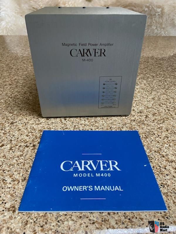 Carver M400 Amp Upgraded (Price drop) Photo #4355719 - US Audio Mart
