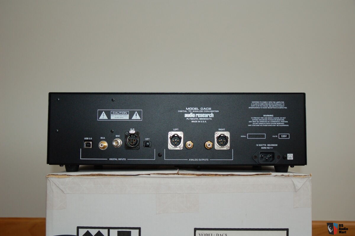 Audio Research DAC8 - Black Photo #4356639 - US Audio Mart