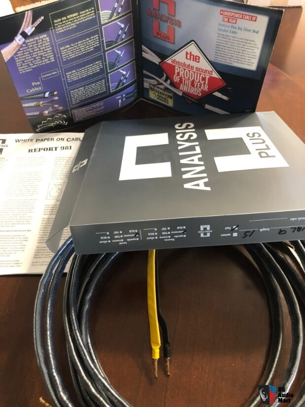Analysis Plus Oval 9 15 feet bananas Photo #4357216 - US Audio Mart