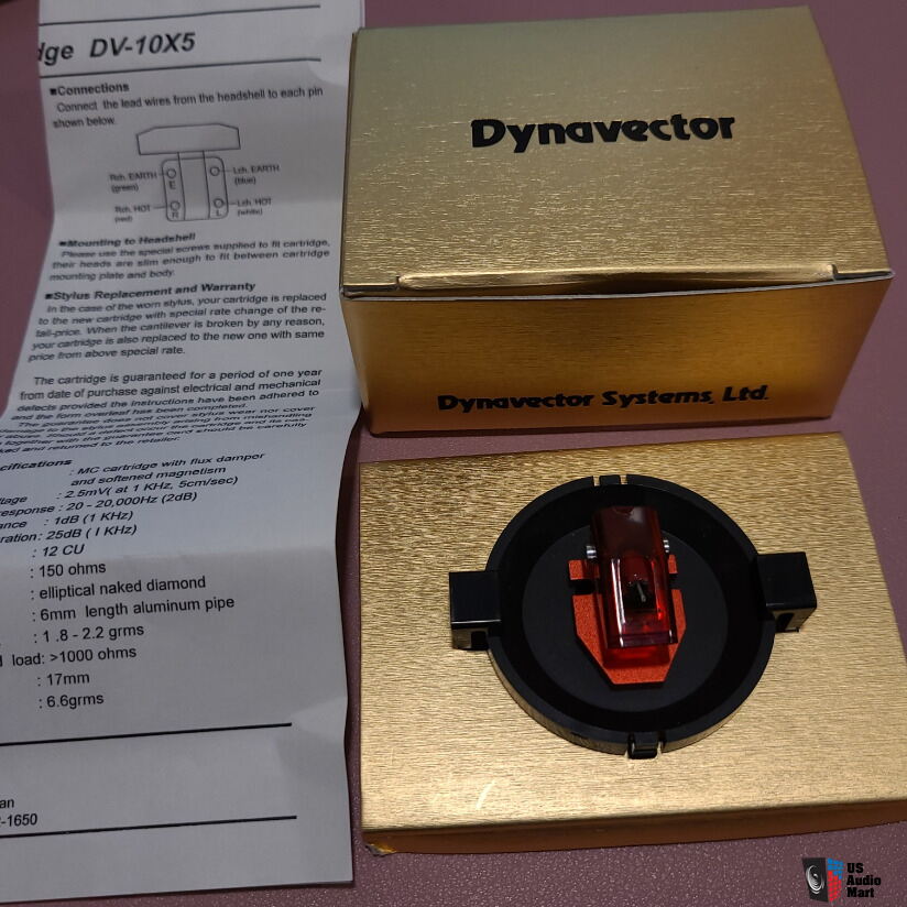 FS: Dynavector 10X5 Mk1 high output MC cartridge Photo #4357435 - US ...