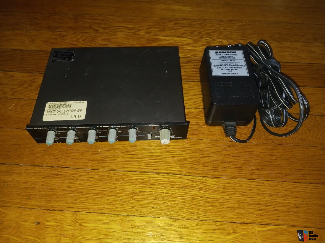 Samson Q-5 Headphone Amplifier For Sale - US Audio Mart