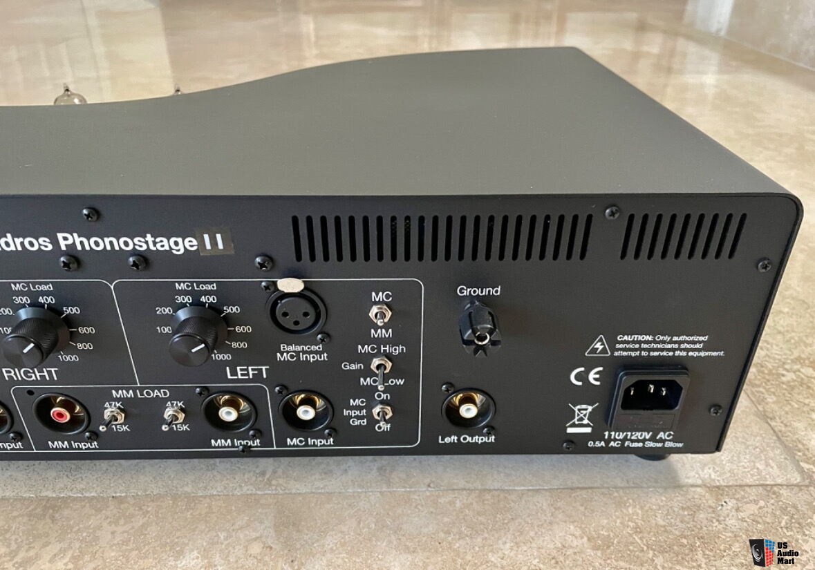 Zesto Audio Andros II Tube Phono-stage MC/MM Phono Preamplifier with ...