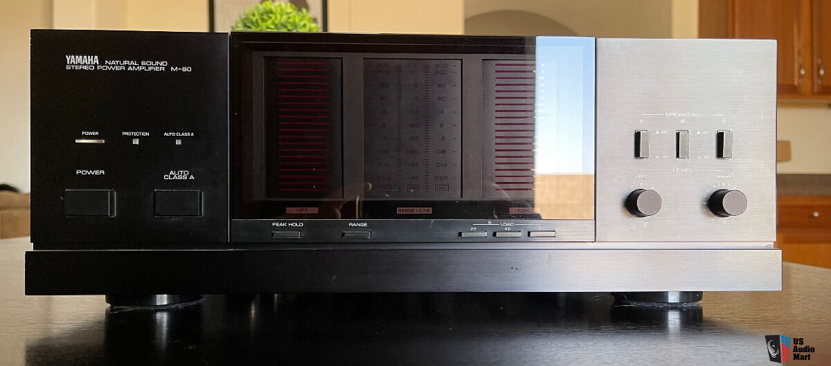 Yamaha M-80 Power Amplifer 250 Watts @ 8 Ohms For Sale - UK Audio Mart