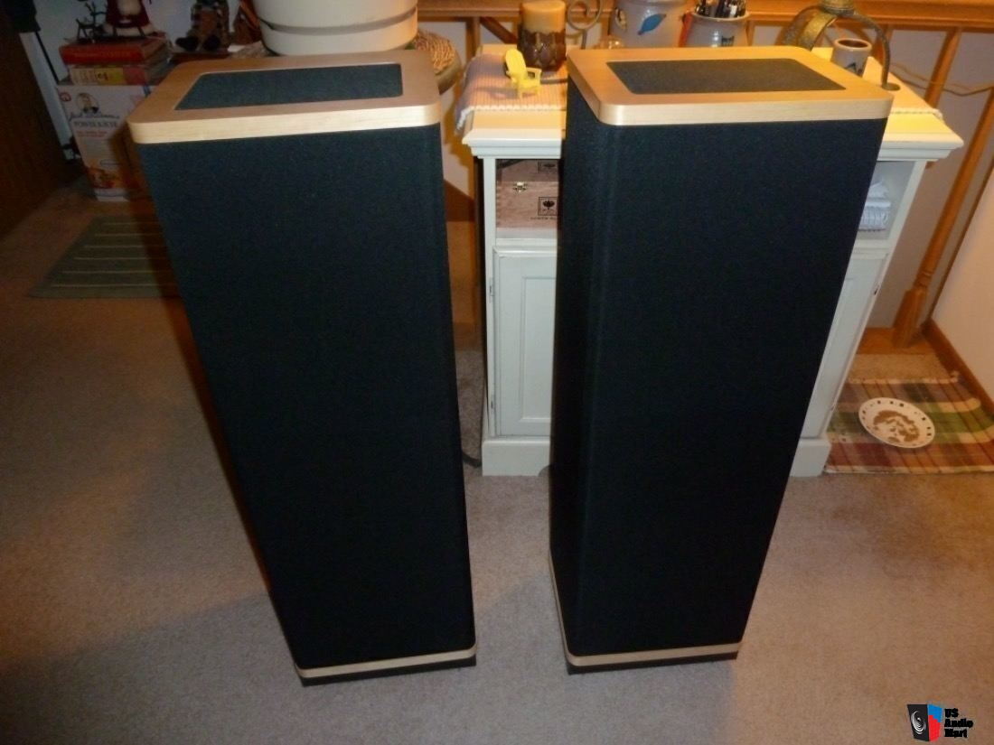 Vandersteen 1Ci Loudspeakers Maple & Black w/ SA Stands - 1 Owner ...