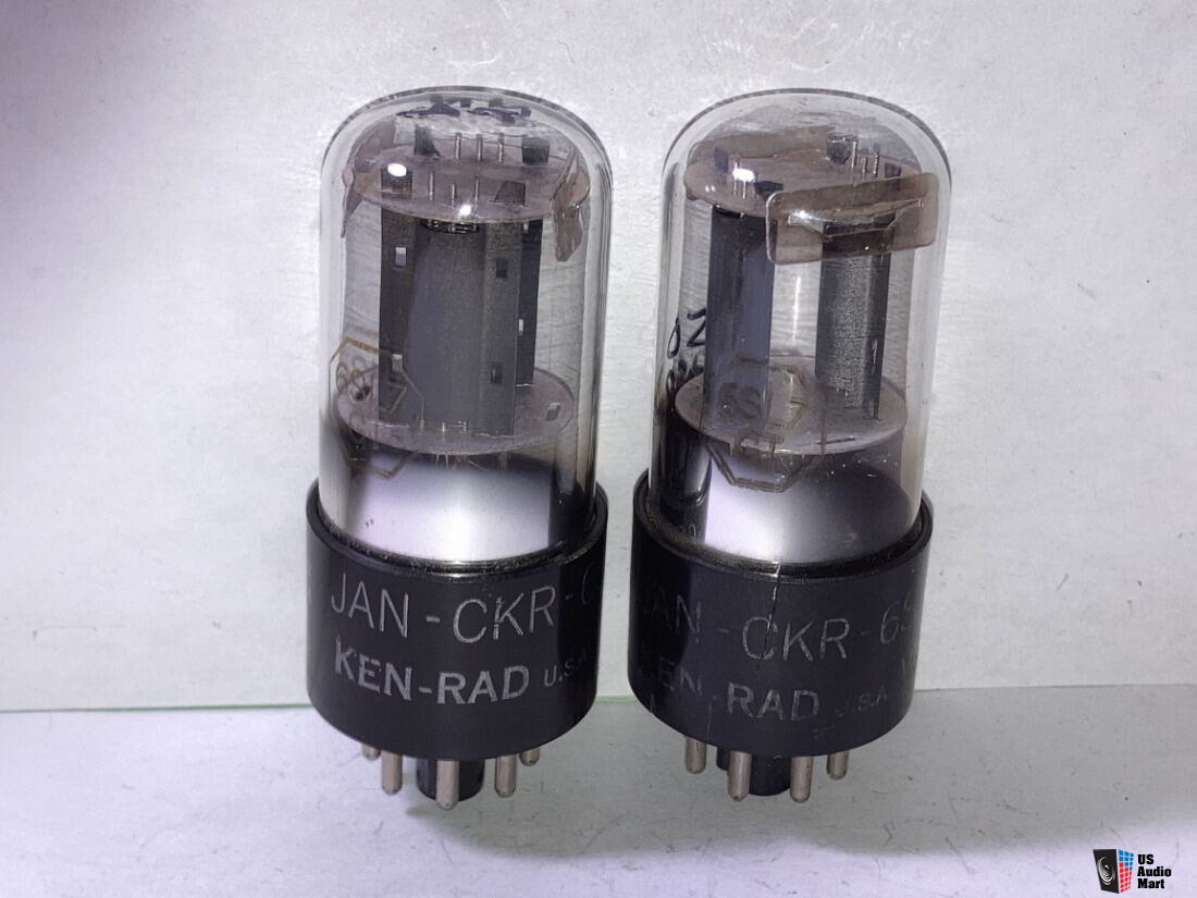 Ken-Rad 6SL7GT VT-229 ECC35 JAN Mil-Spec Tubes-Matched Pair, High ...
