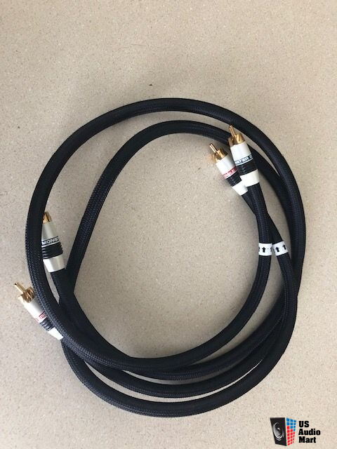 Monster M1000i 1 meter IC pair w RCAs Pretty much new FREE shipping For ...