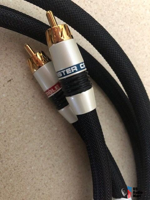 Monster M1000i 1 meter IC pair w RCAs Pretty much new FREE shipping ...