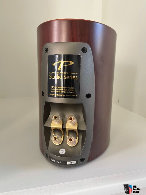 Paradigm Reference Studio 10 v5 Bookshelf Speakers Photo #4360569 - US ...