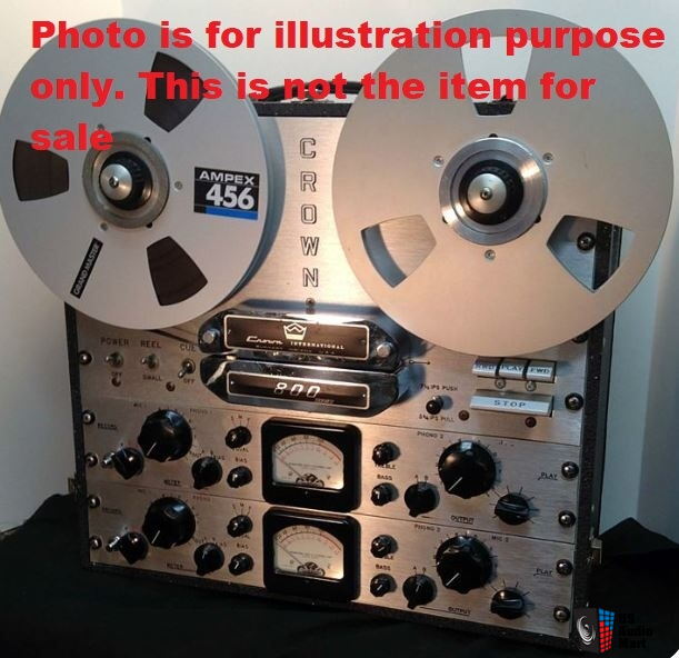 Crown 800 B Series Reel to Reel Tape Recorder Preamplifier and ...