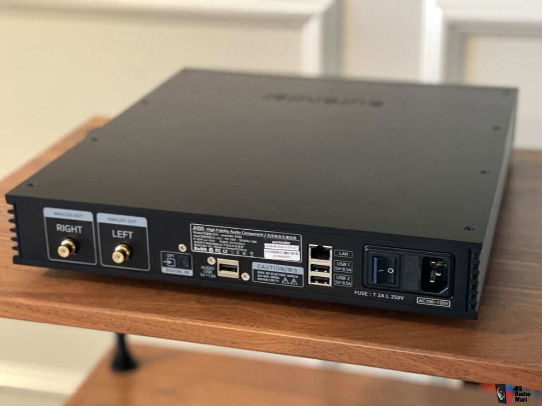 Aurender A100 Music Server Streamer with build in preamplifier ...