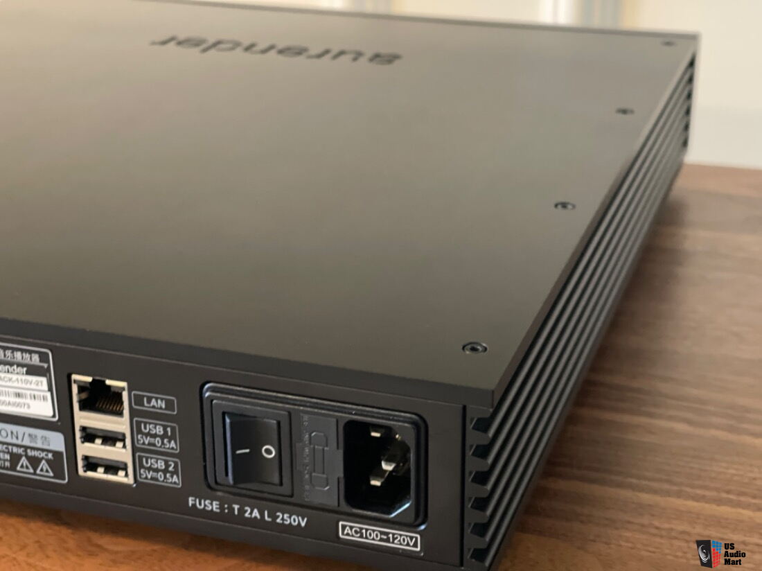 Aurender A100 Music Server Streamer with build in preamplifier ...