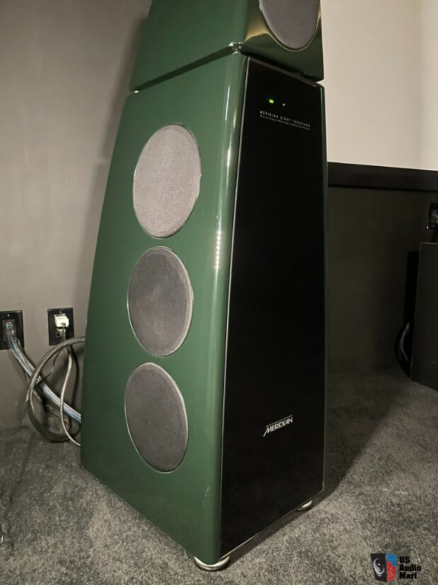 Meridian Audio DSP8000 (Pair) in Gorgeous British Racing Green Photo ...