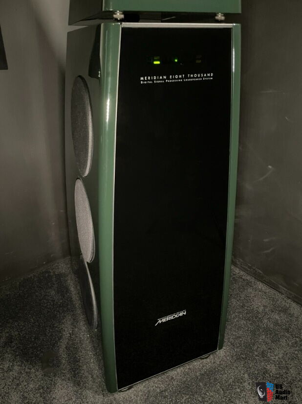 Meridian Audio DSP8000 (Pair) in Gorgeous British Racing Green Photo ...