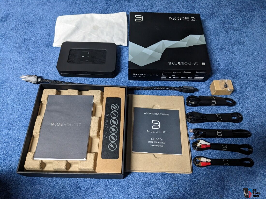Bluesound Node 2i, hardly used, excellent condition, all accessories ...