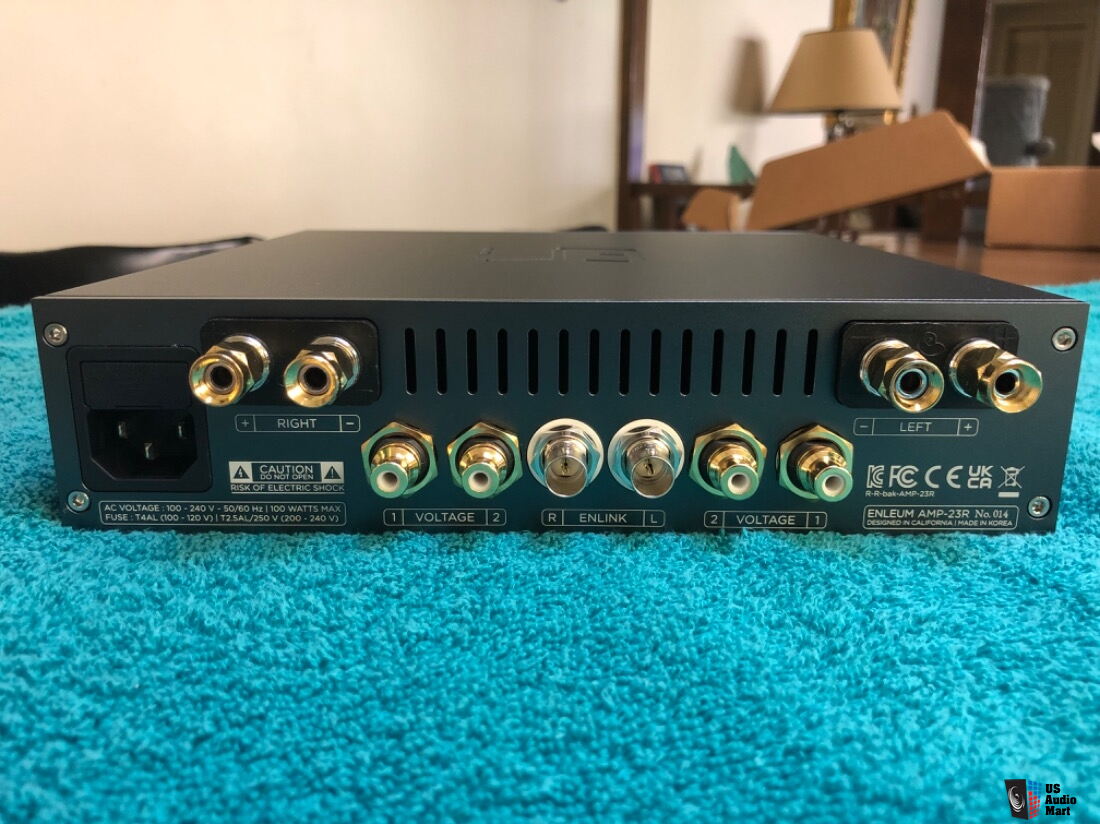 Enleum Amp-23R W/ Takt feet upgrade version 1 Photo #4363490 - US Audio ...