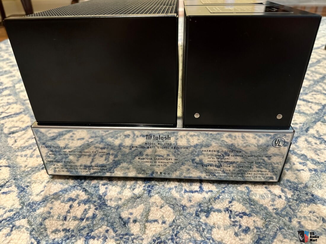 McIntosh MC2100 - Excellent Condition Photo #4364263 - US Audio Mart