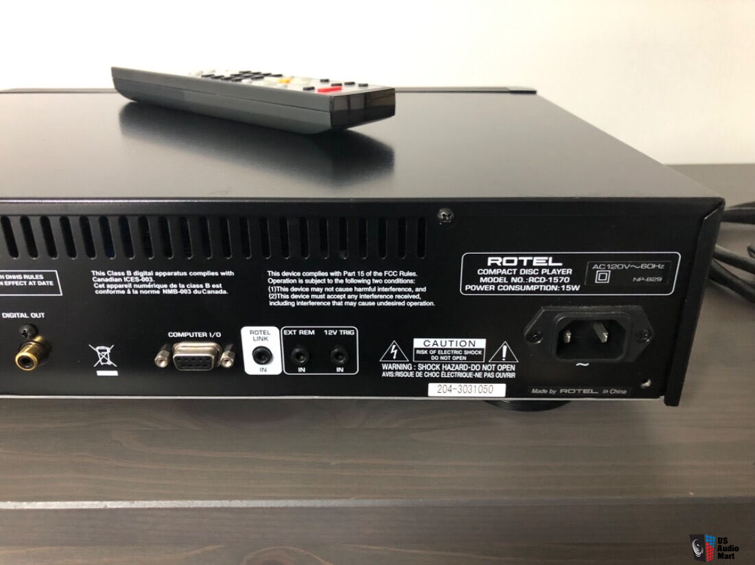 Rotel RCD1570 CD Player Photo #4364330 - US Audio Mart