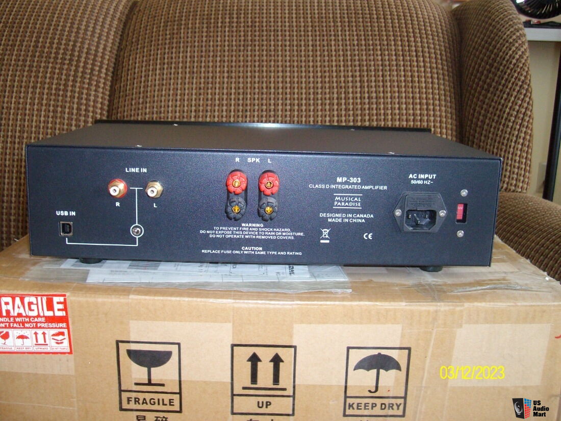 Musical Paradise MP-303 integrated amp Photo #4366260 - US Audio Mart