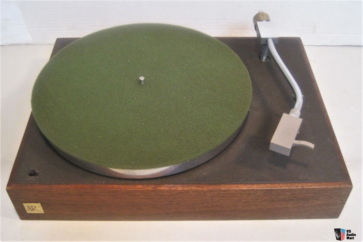 AR XA vintage belt drive turntable - beautiful! Photo #4366311 - US ...