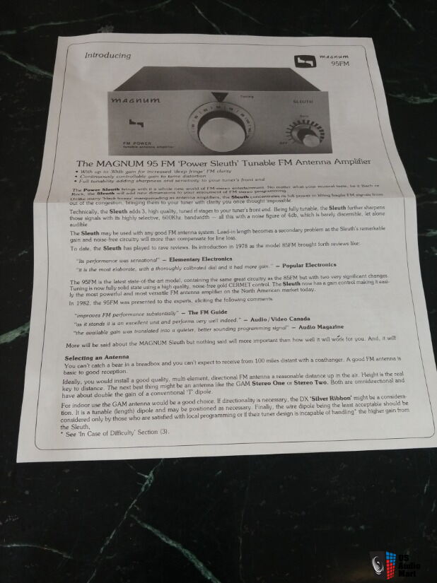Magnum Dynalab Etude Tuner Deluxe Analog Package Photo #4366739 - US ...