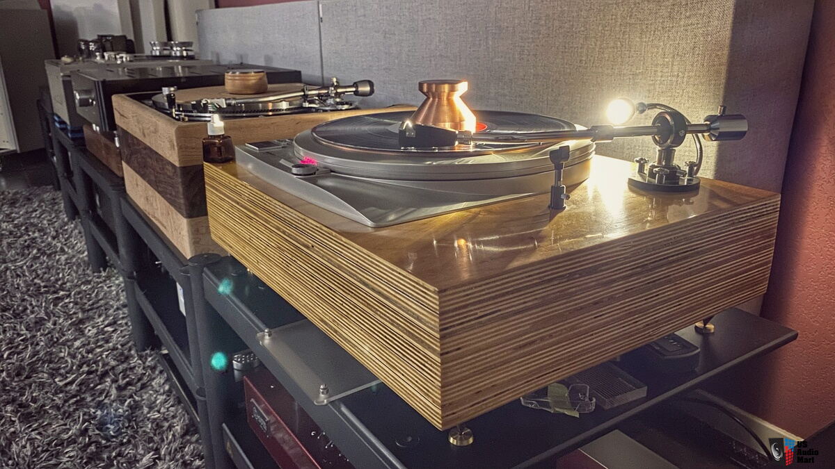 Technics SP25 table, Audio Technica ATP12T arm, two great Denon carts ...