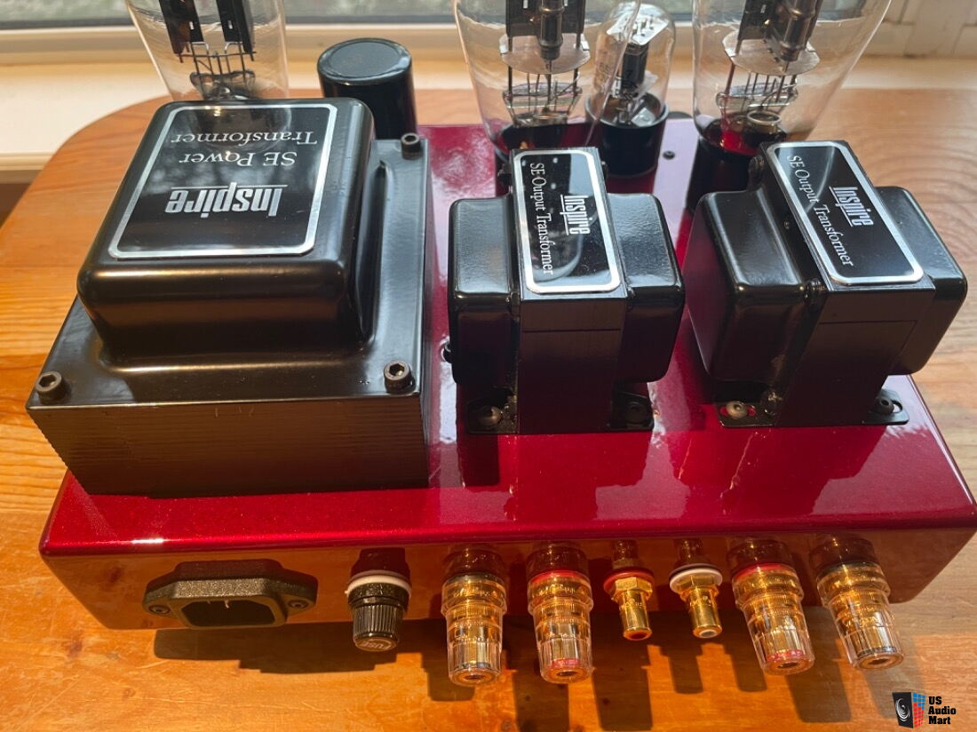 Inspire 300B-v tube amp by Dennis Had, Western Electric tubes Photo ...