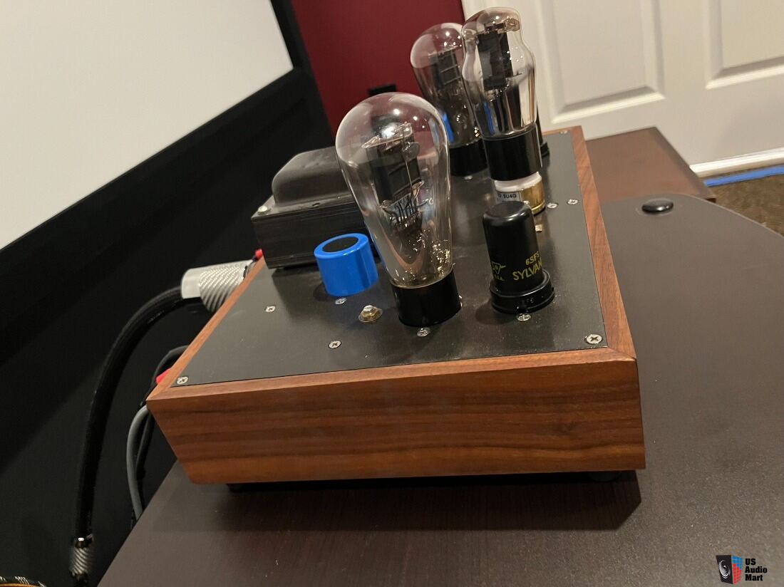 Oliver Sayes built Direct Coupled Single Ended globe 46 Triode ...
