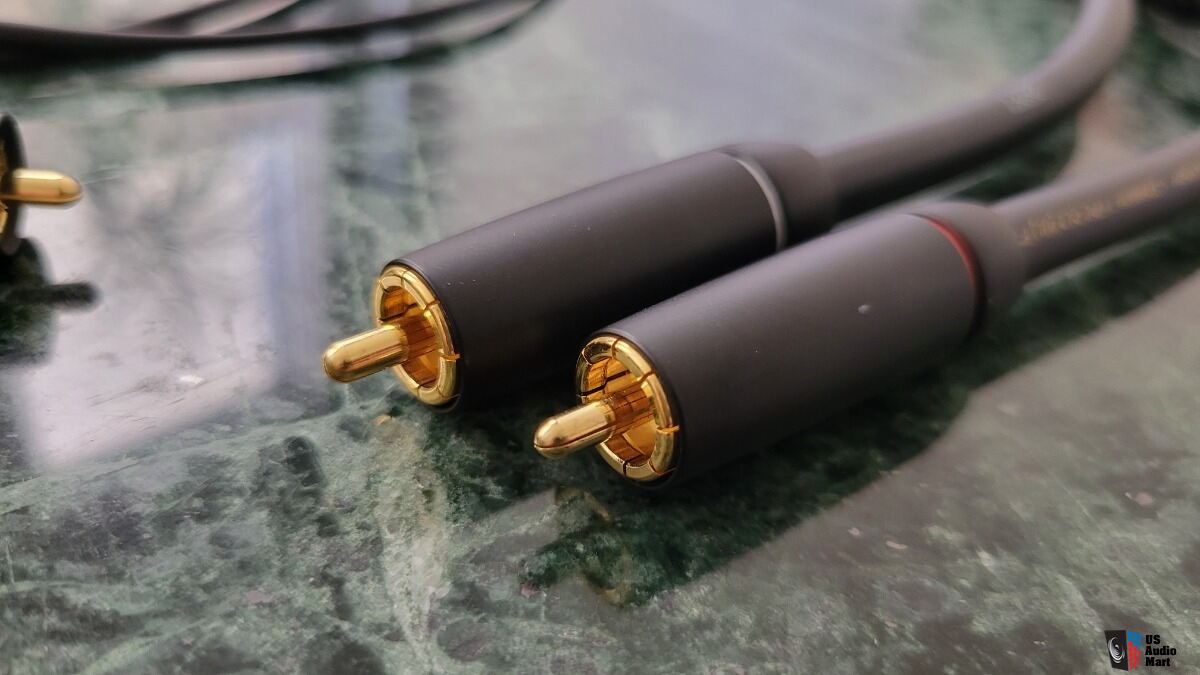 Transparent Audio Plus Phono Cables RCA 1 Meter Generation 5 Photo ...