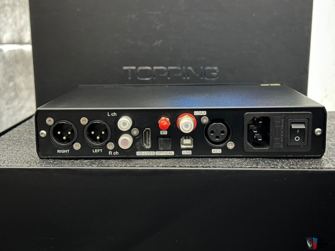 Topping D90 AKM4499 DAC (Black) w/ Remote Photo #4370523 - US Audio Mart