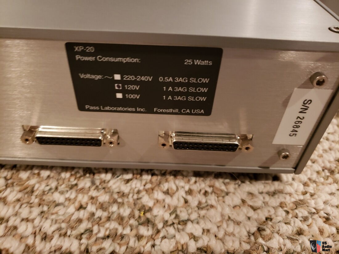 Pass Labs XP 20 Preamp Photo #4372922 - US Audio Mart